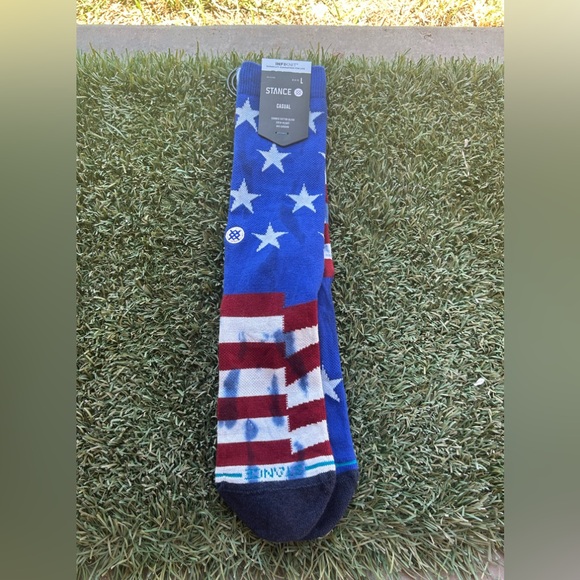 Stance | Underwear & Socks | Mens Stance Usa Flag The Banner Crew Large ...